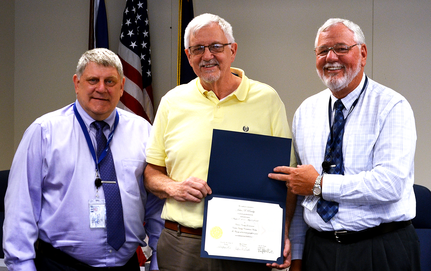 County honors warden, prison staff | News, Sports, Jobs - The Express